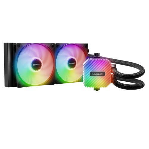 Be Quiet! Light Loop 240mm ARGB Liquid CPU Cooler, 2x Light Wings LX ...